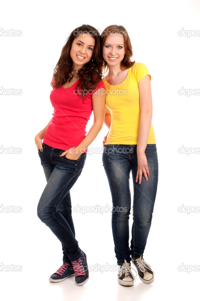 Two friends Stock Photo by ©vankad 20402541
