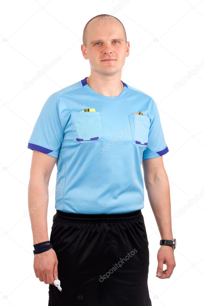 Portrait of a referee. Stock Photo by ©vankad 26582837