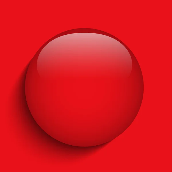 Red Circle Button Stock Vector by ©gubh83 45955181