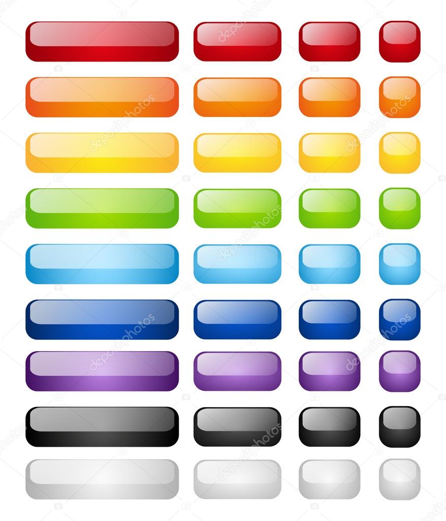 Rainbow buttons Stock Vector Image by ©Huhli13 #13774561