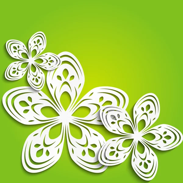 Paper flowers Stock Vector Image by ©Huhli13 #20290051