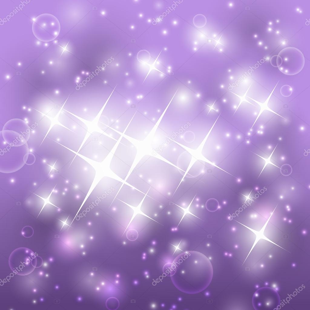 Purple Star Background