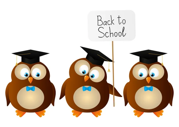 Owls students Stock Vector Image by ©Huhli13 #47775859
