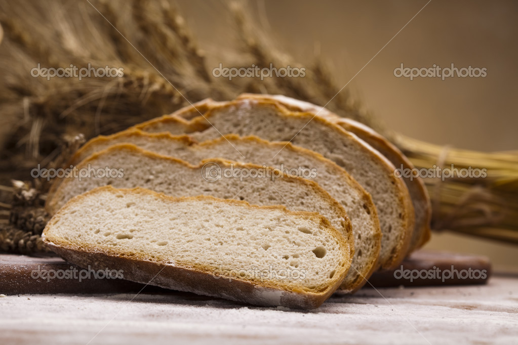 Variety of whole wheat bread Stock Photo by ©JanPietruszka 12746248