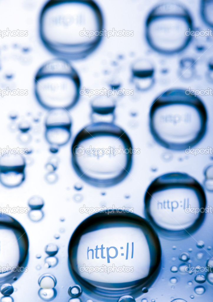 Symbols of internet — Stock Photo © JanPietruszka #30699523