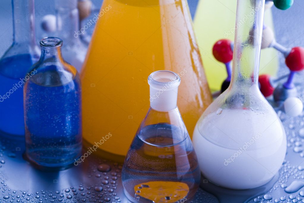 Laboratory objects Stock Photo by ©JanPietruszka 30772887