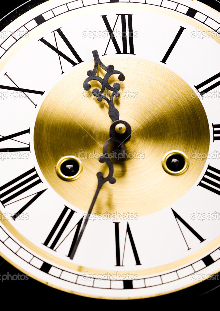 Analog clock — Stock Photo © JanPietruszka #30799617