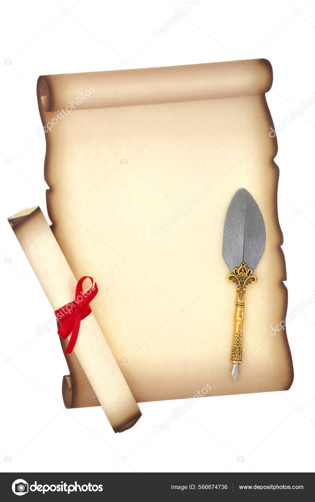 Quill Pen And Scroll