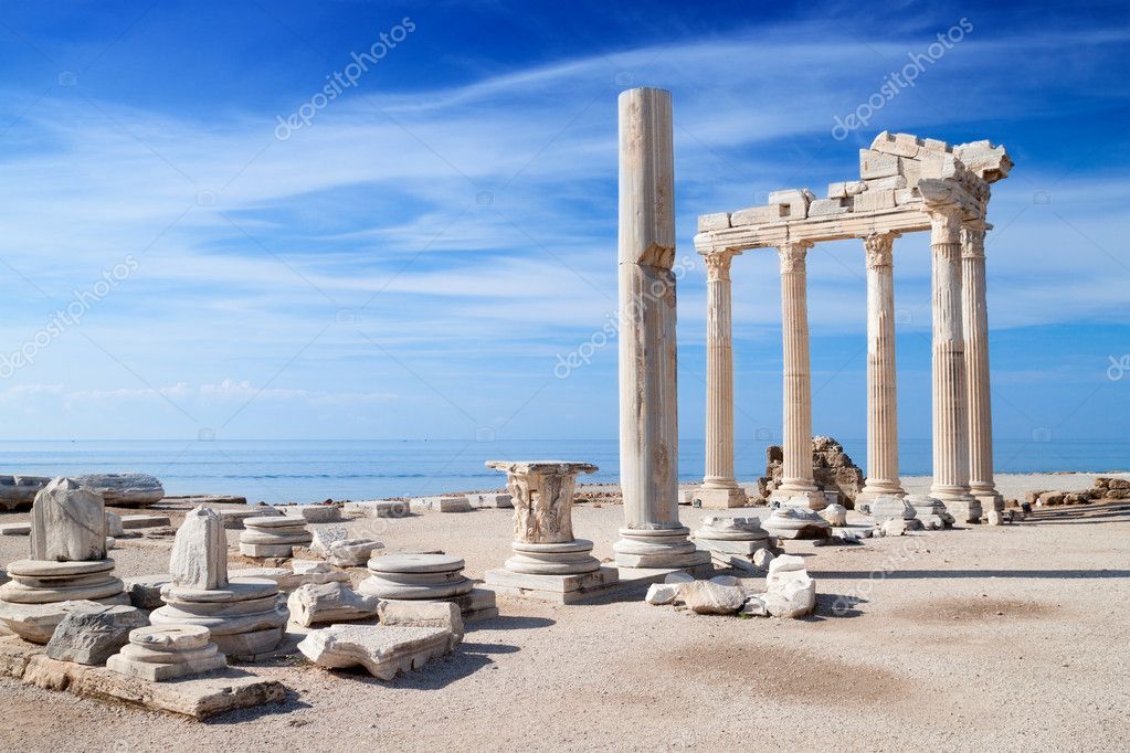 Temple of Apollo ruins — Stock Photo © cobalt88 #14410003