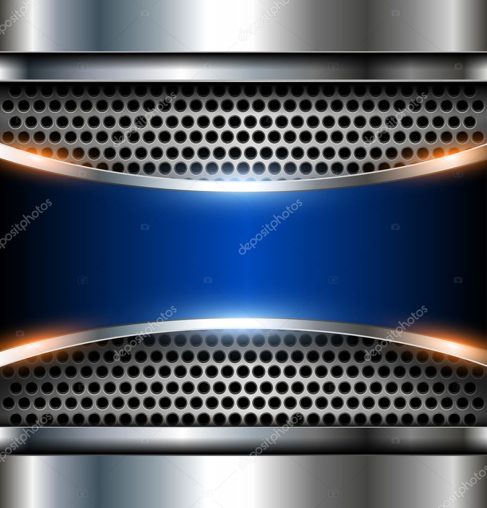 Elegant metallic background — Stock Vector © cobalt88 #15793499