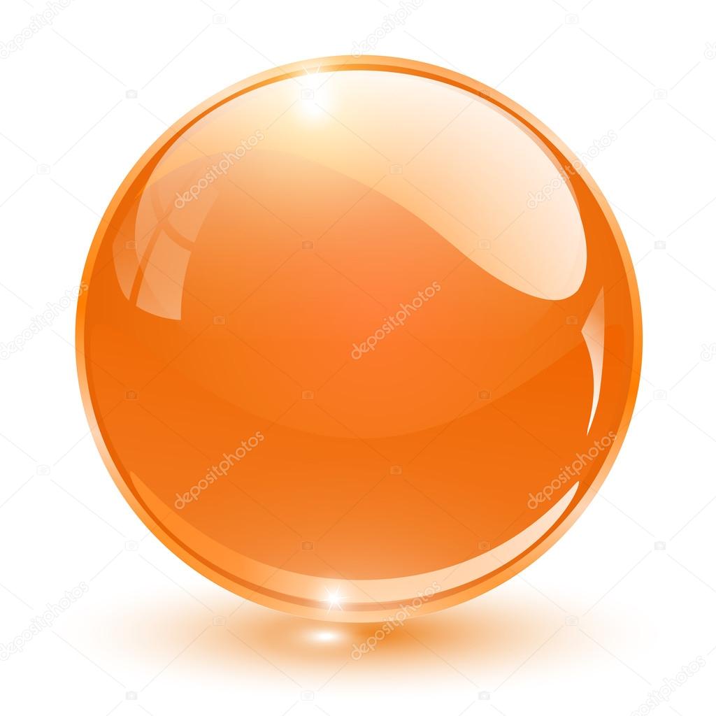 Orange sphere Stock Vector Image by ©cobalt88 #18519099