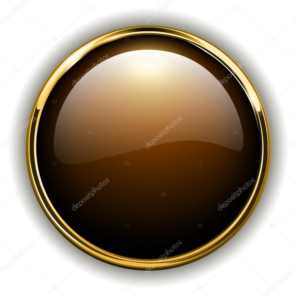 Gold button Stock Vector by ©cobalt88 24012089 Gold button Stock Vector by ©cobalt88 24012089
