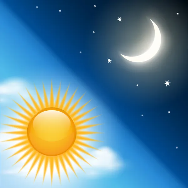 Day night clipart Vector Art Stock Images | Depositphotos