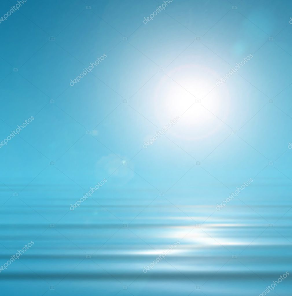 Sunny, blue background Stock Vector Image by ©cobalt88 #35598549