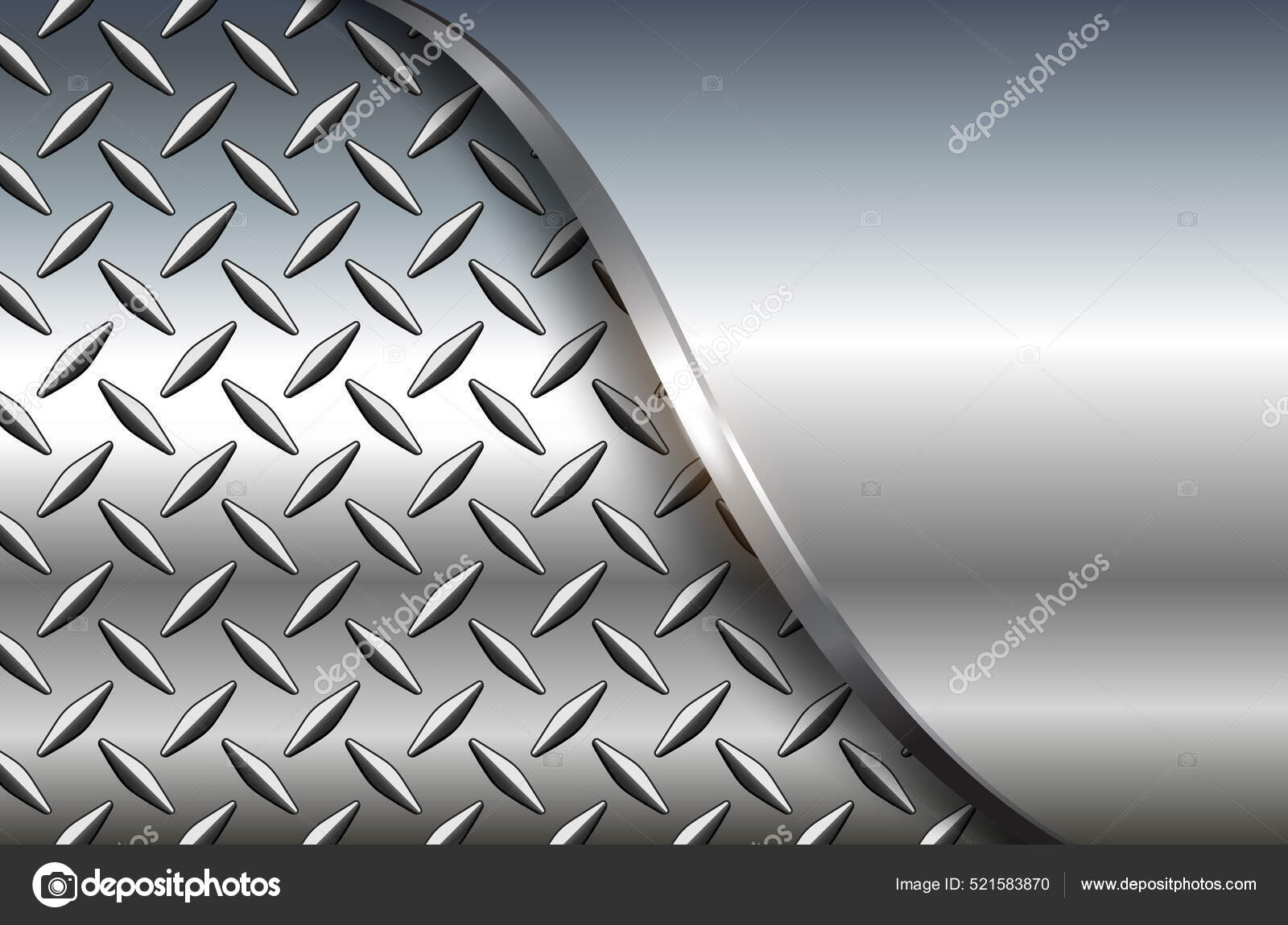 Silver Polished Steel Texture Background Shiny Chrome Metallic Diamond ...