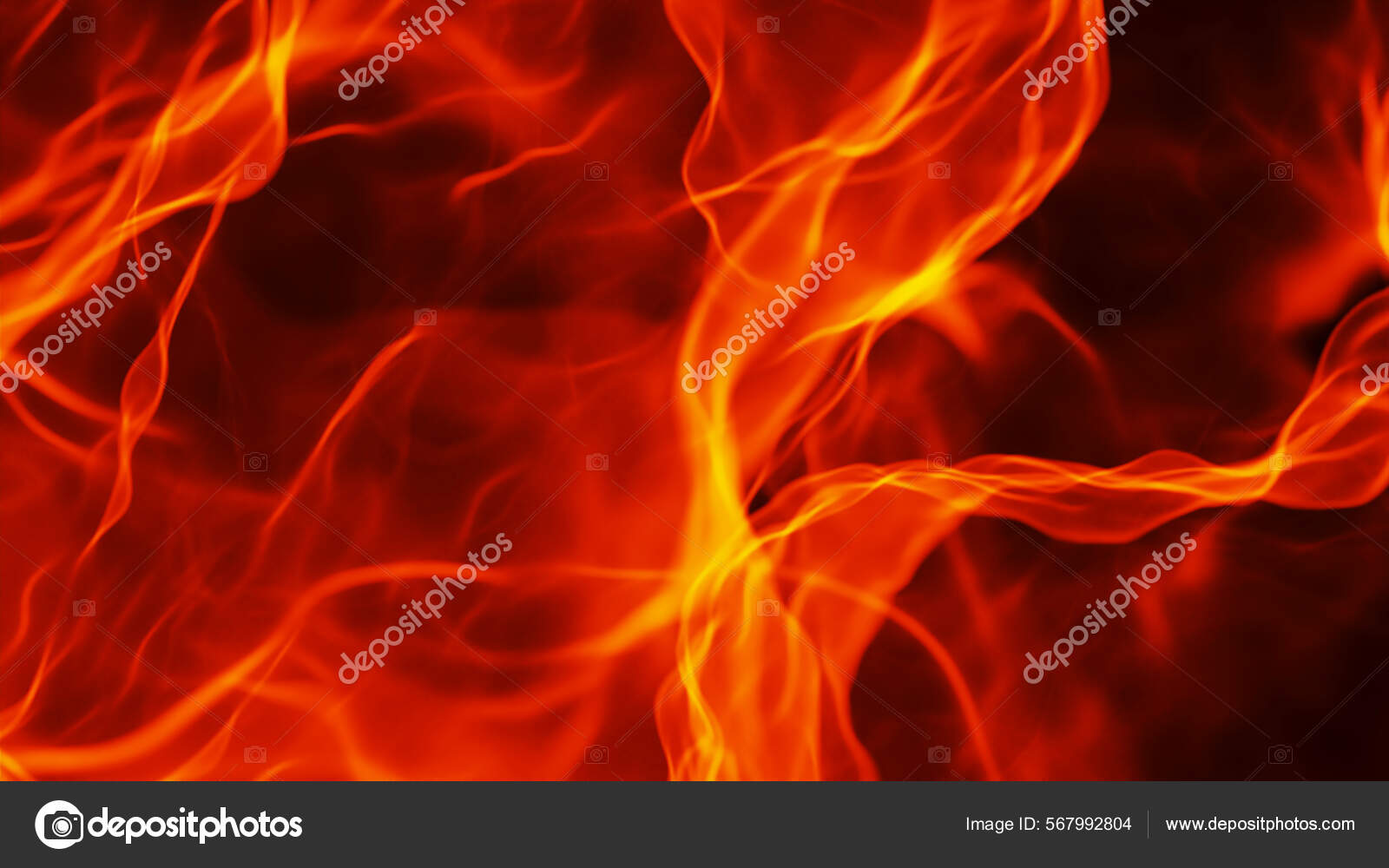 Fire Flames Texture Background Realistic Abstract Orange Flames Pattern ...