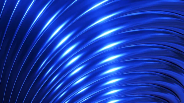 Shiny Metallic Blue Background