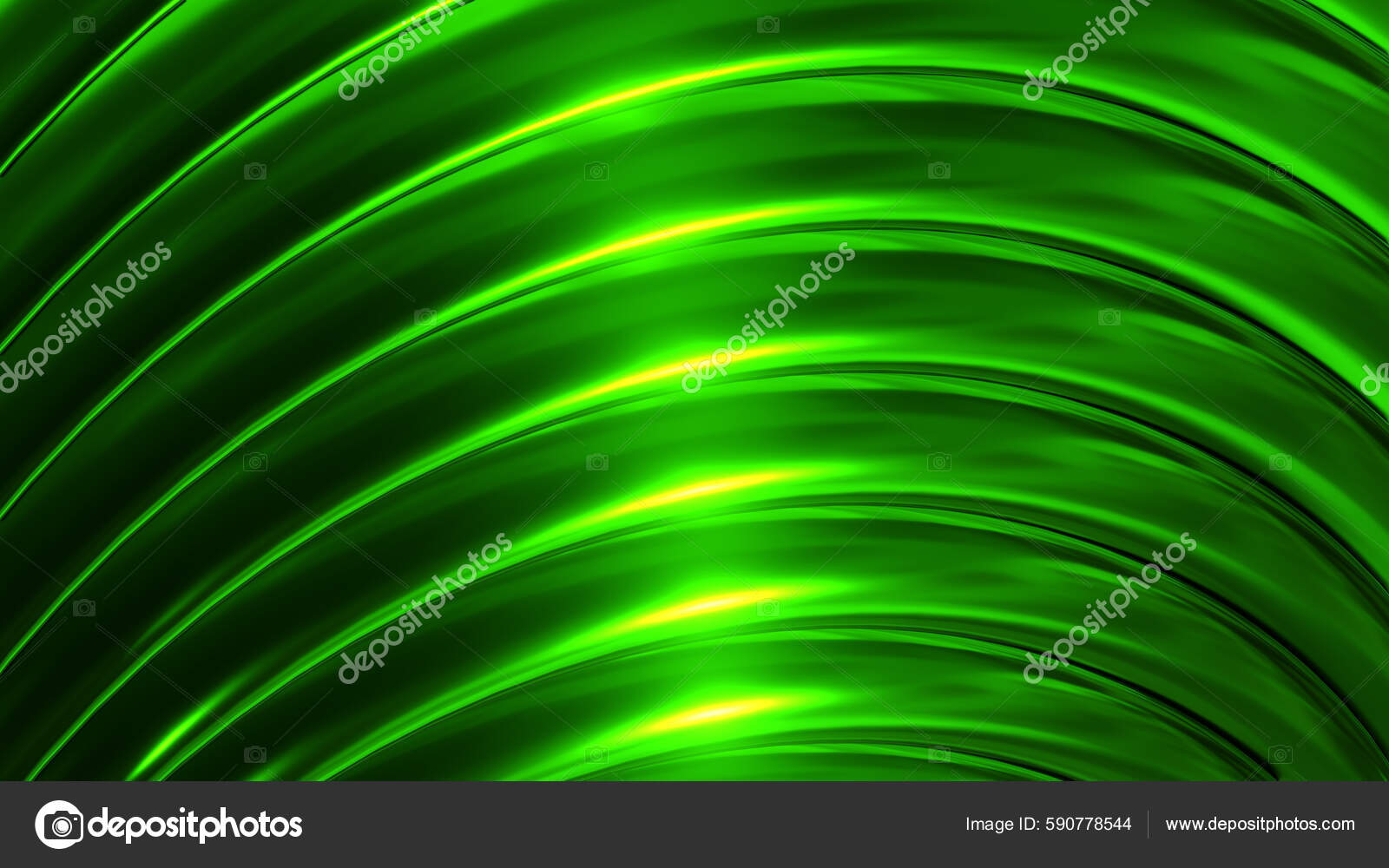 Green Metallic Wallpaper