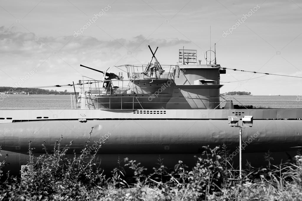 German world war II submarine type - conning tower — Stock Editorial ...