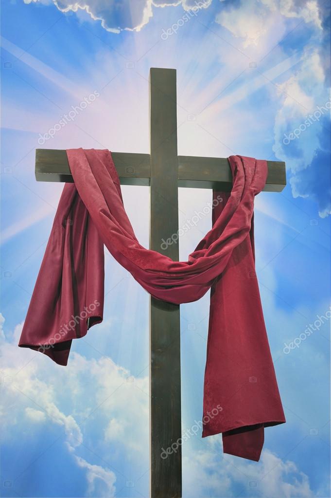 Cross against the sky — Stock Photo © jordache #16901597