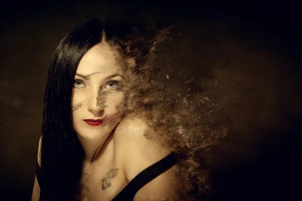 Woman dissolving Stock Photos, Royalty Free Woman dissolving Images ...