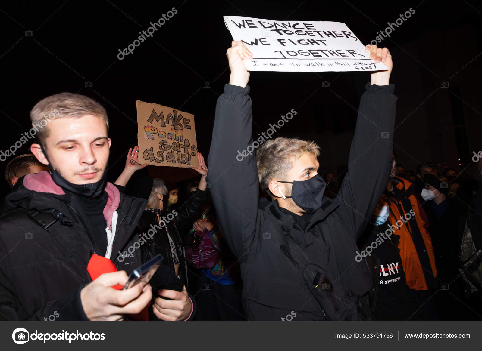 Kyiv Ukraine Nov 2021 Protest Blame Police Ministry Internal Affairs ...