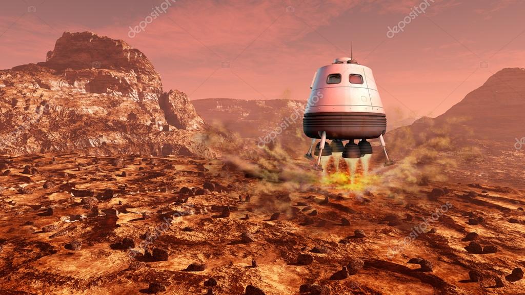 Mars exploration Stock Photo by ©Andreus 45763871