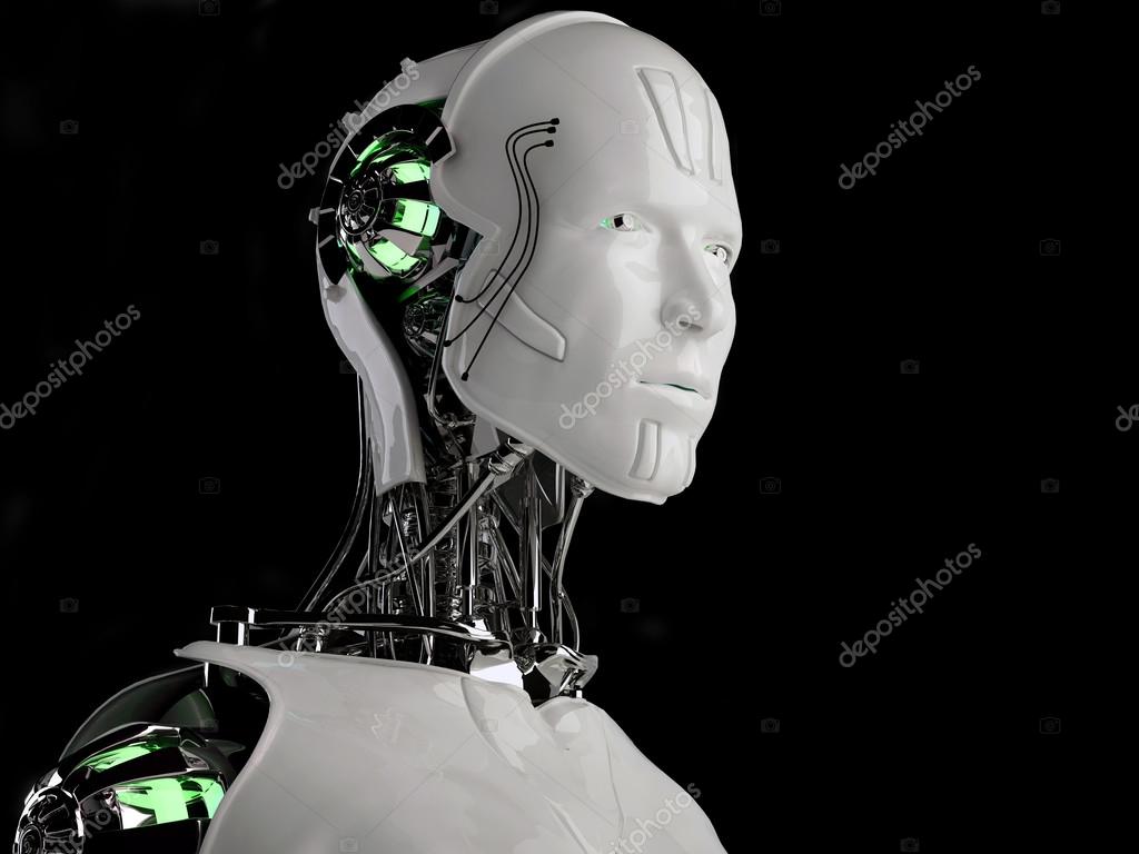 Robot android men Stock Photo by ©abidal 25028409