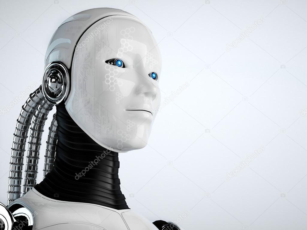 Robot android woman Stock Photo by ©abidal 34702489