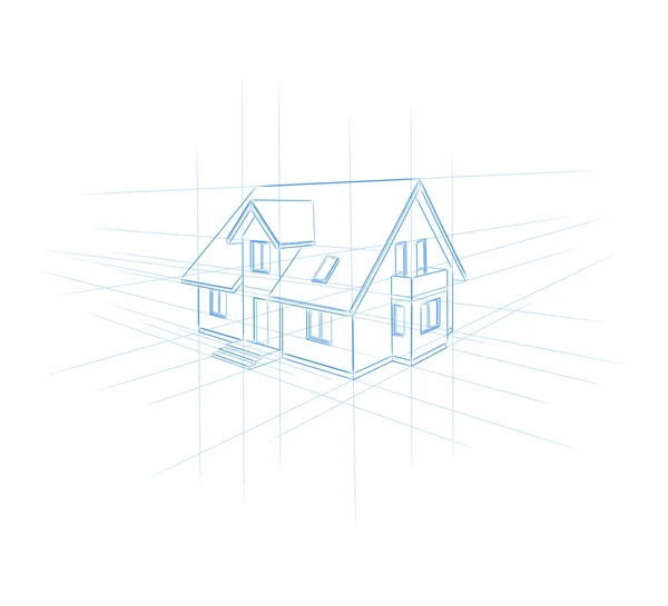 Drawing of a home Stock Vector Image by ©almatea #4167883