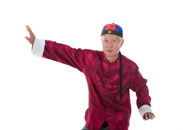 Gong xi fa cai senior chinese new year couple — Stock Photo © yuliang11 ...