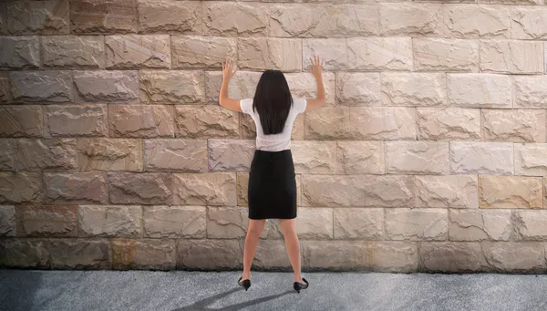 Hitting Head On Wall