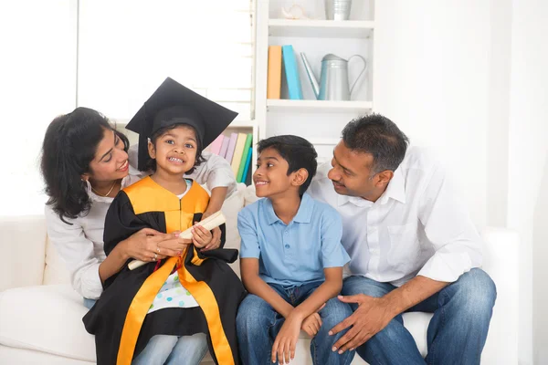 Graduation family indian Stock Photos, Royalty Free Graduation family ...