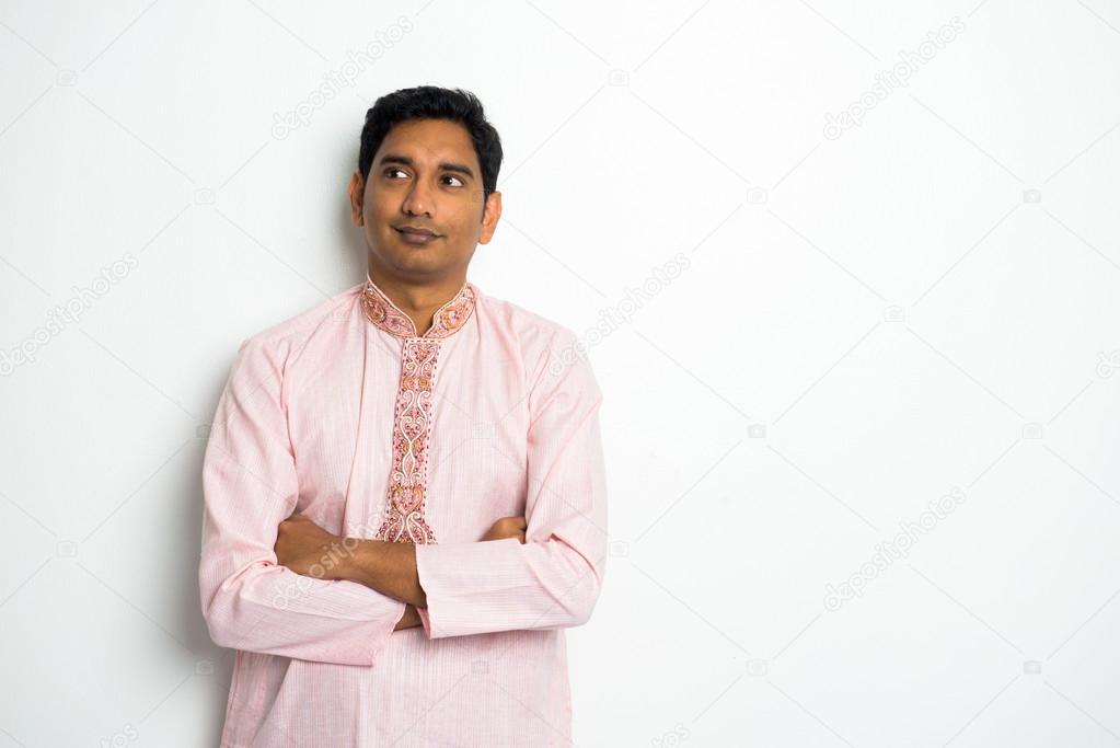 Traditional indian male thinking Stock Photo by ©yuliang11 42882509