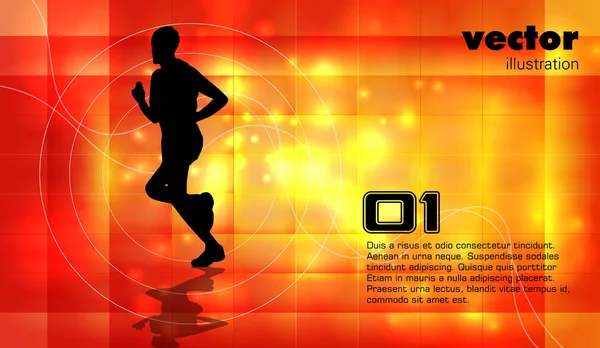 Runner Stock Vector Image by ©zeber2010 #12573438