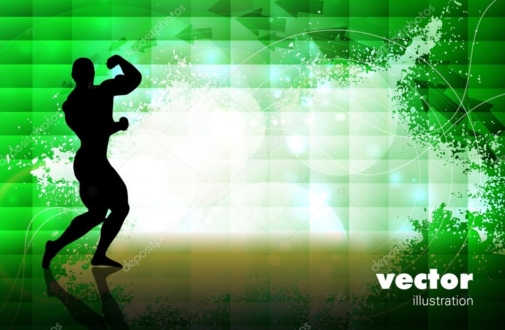 Bodybuilder Stock Vector Image by ©zeber2010 #12590111