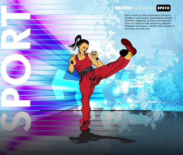 Warrior. Vector illustration. Stock Vector Image by ©zeber2010 #13654964