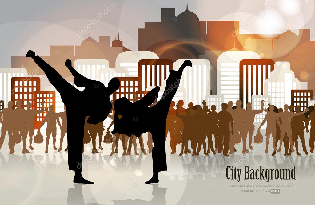 Warrior. Vector illustration. Stock Vector Image by ©zeber2010 #13654964