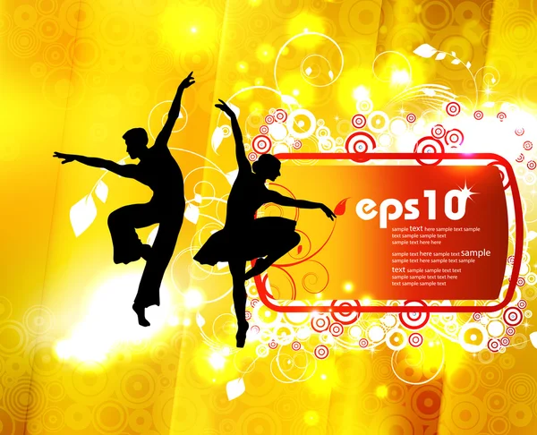 Ballet. Dancing illustration. Vector Stock Vector Image by ©zeber2010 ...