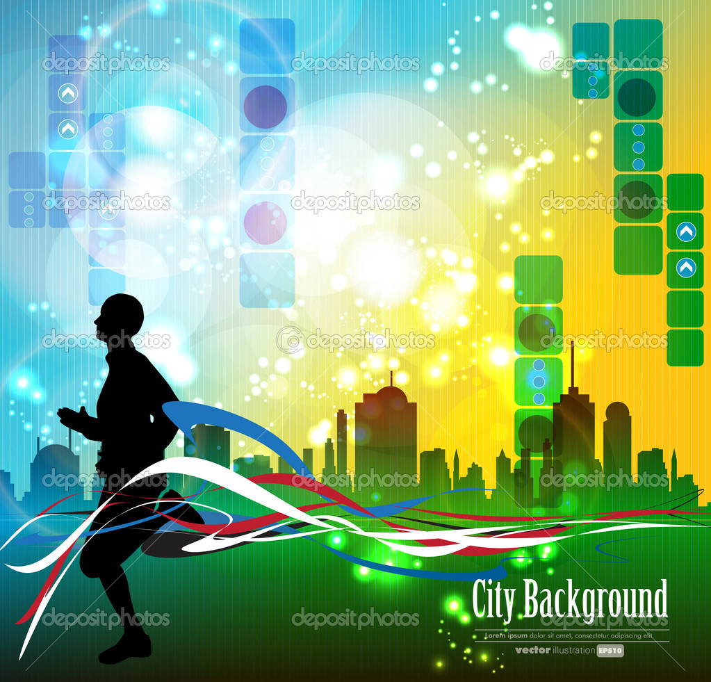 Runner Stock Vector Image by ©zeber2010 #13845545