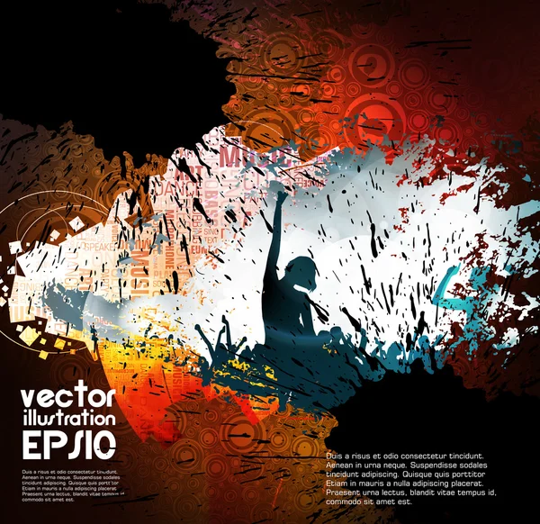 Vector club background Stock Vector Image by ©banditka #26843371