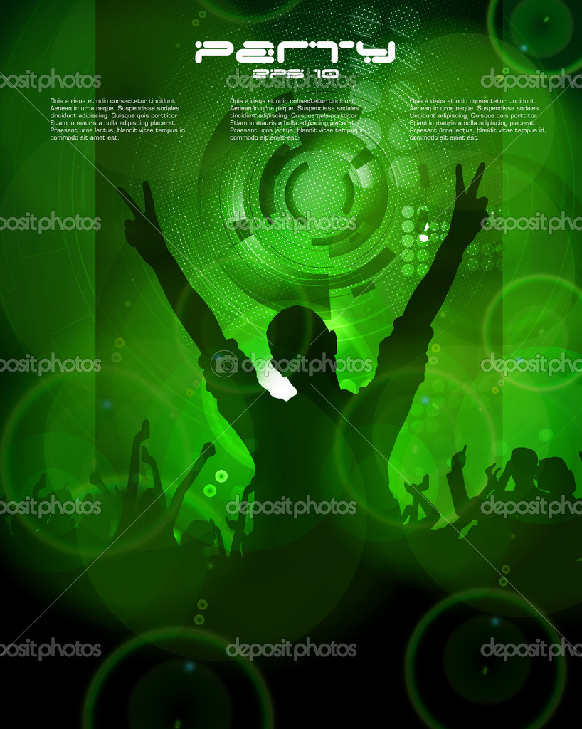 Una multitud de bailes. Vector Vector de stock por ©zeber2010 16798039