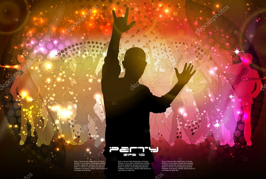 Music event background. Vector eps10 illustration. Stock Vector by ...