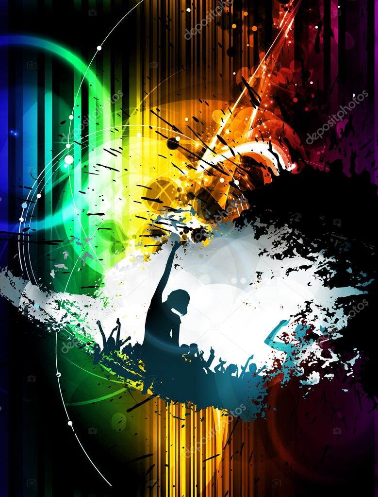 Music party illustration — Stock Photo © zeber2010 #17215005