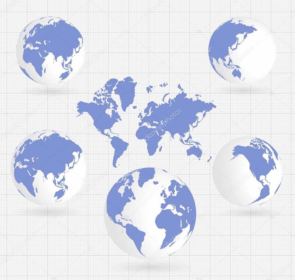 World map — Stock Photo © zeber2010 #17215215