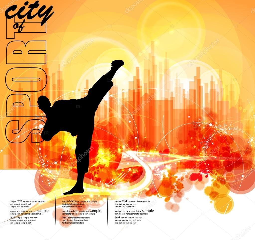 Karate Stock Vector by ©zeber2010 24263393