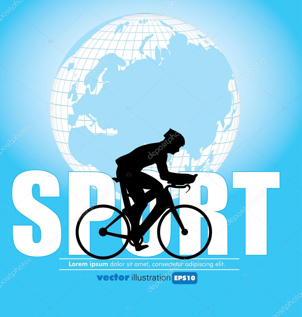 Cycling. Illustration Stock Illustration by ©zeber2010 #24452009