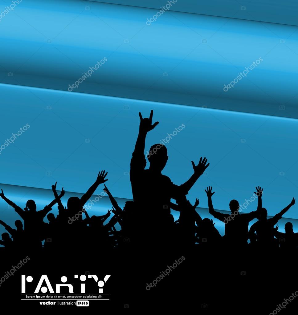 Music party. Vector Stock Vector Image by ©zeber2010 #28075581