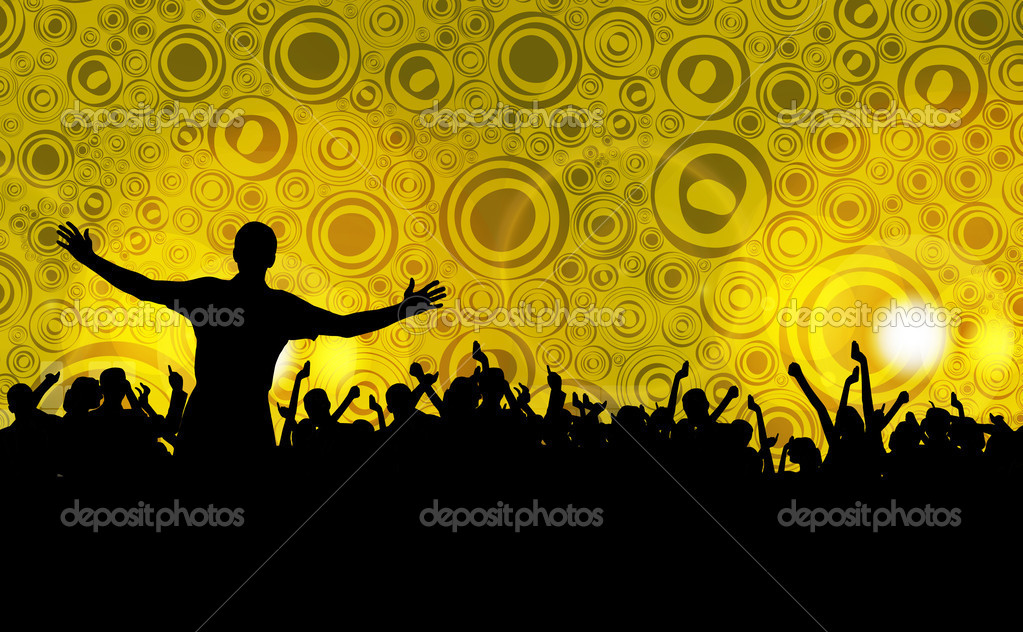 Music party. Vector Stock Vector Image by ©zeber2010 #28076185