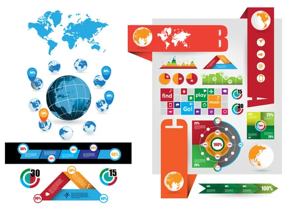 194,135 Conjunto de elementos Stock Illustrations | Depositphotos